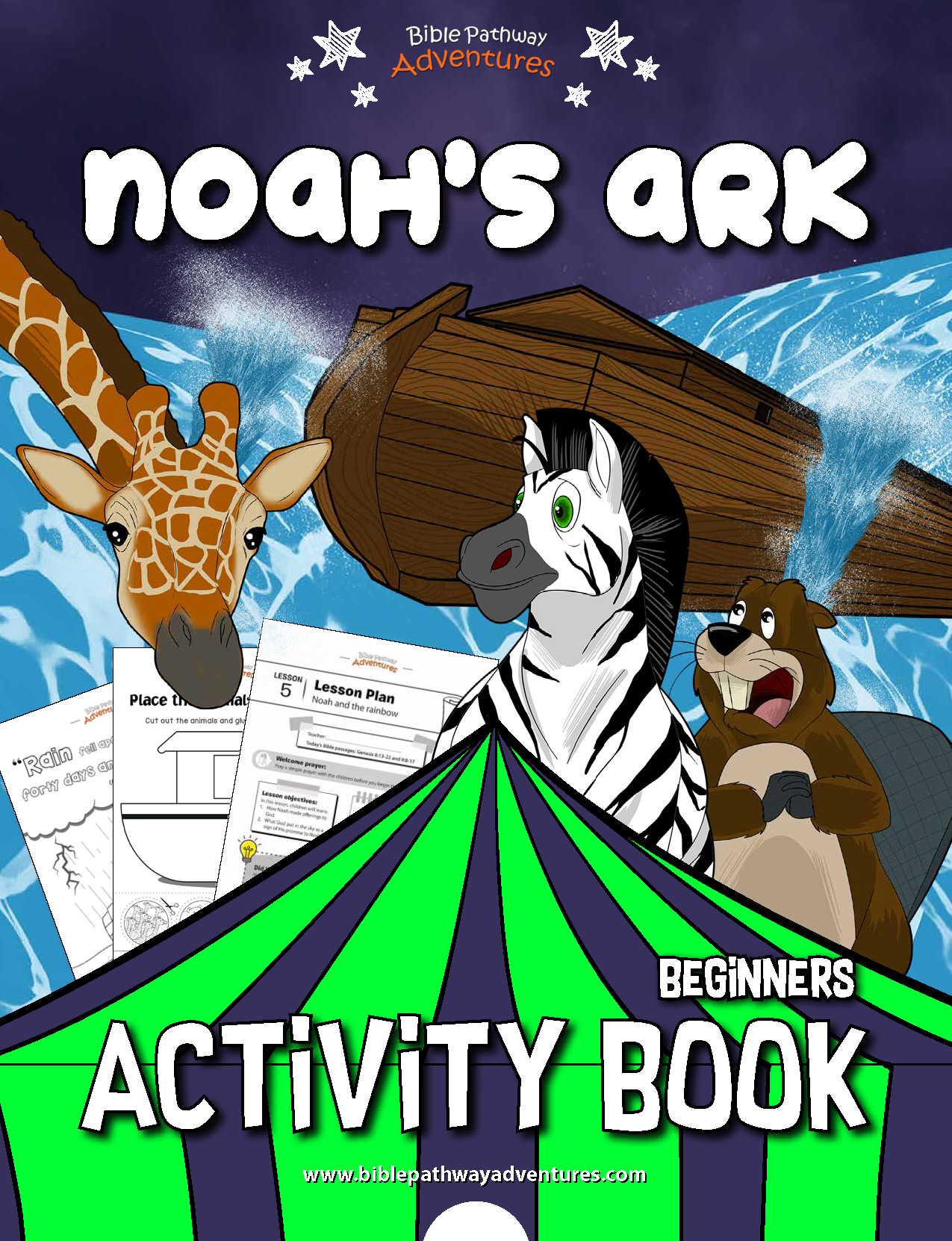 Noah’s Ark Activity Book for Beginners – ItsYahsManna