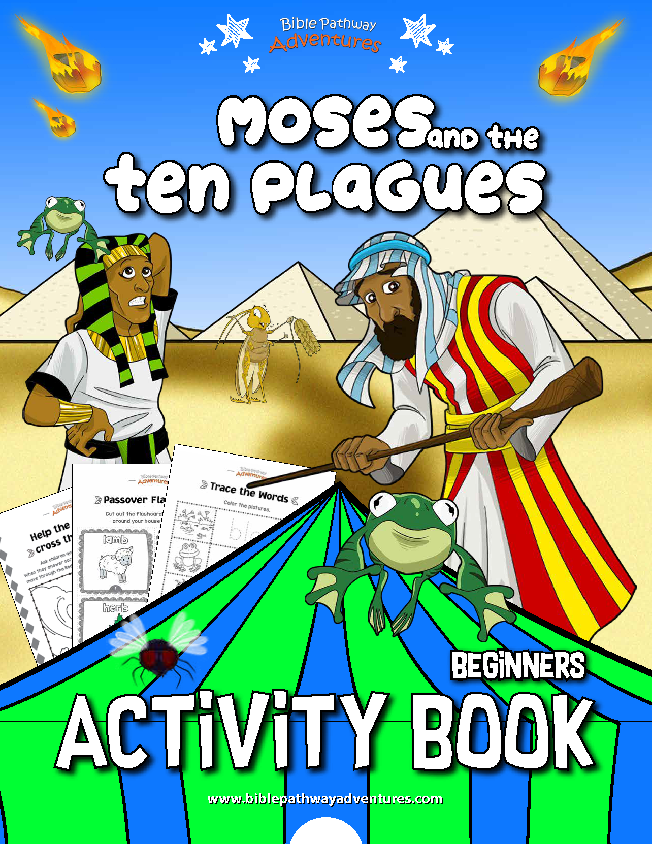 Moses and the Ten Plagues Activity Book for Beginners – ItsYahsManna